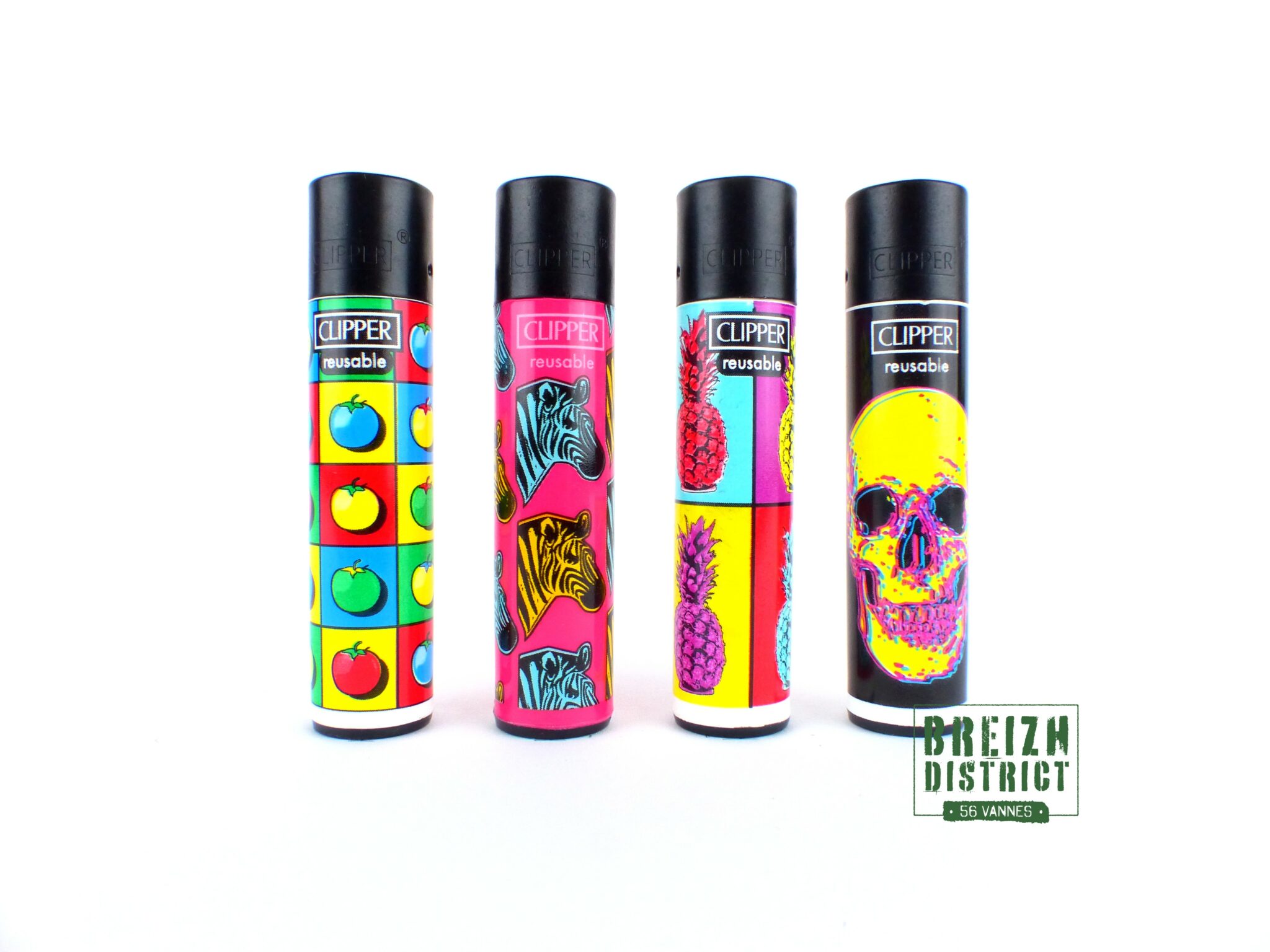 Briquets Clipper Modern Art 4