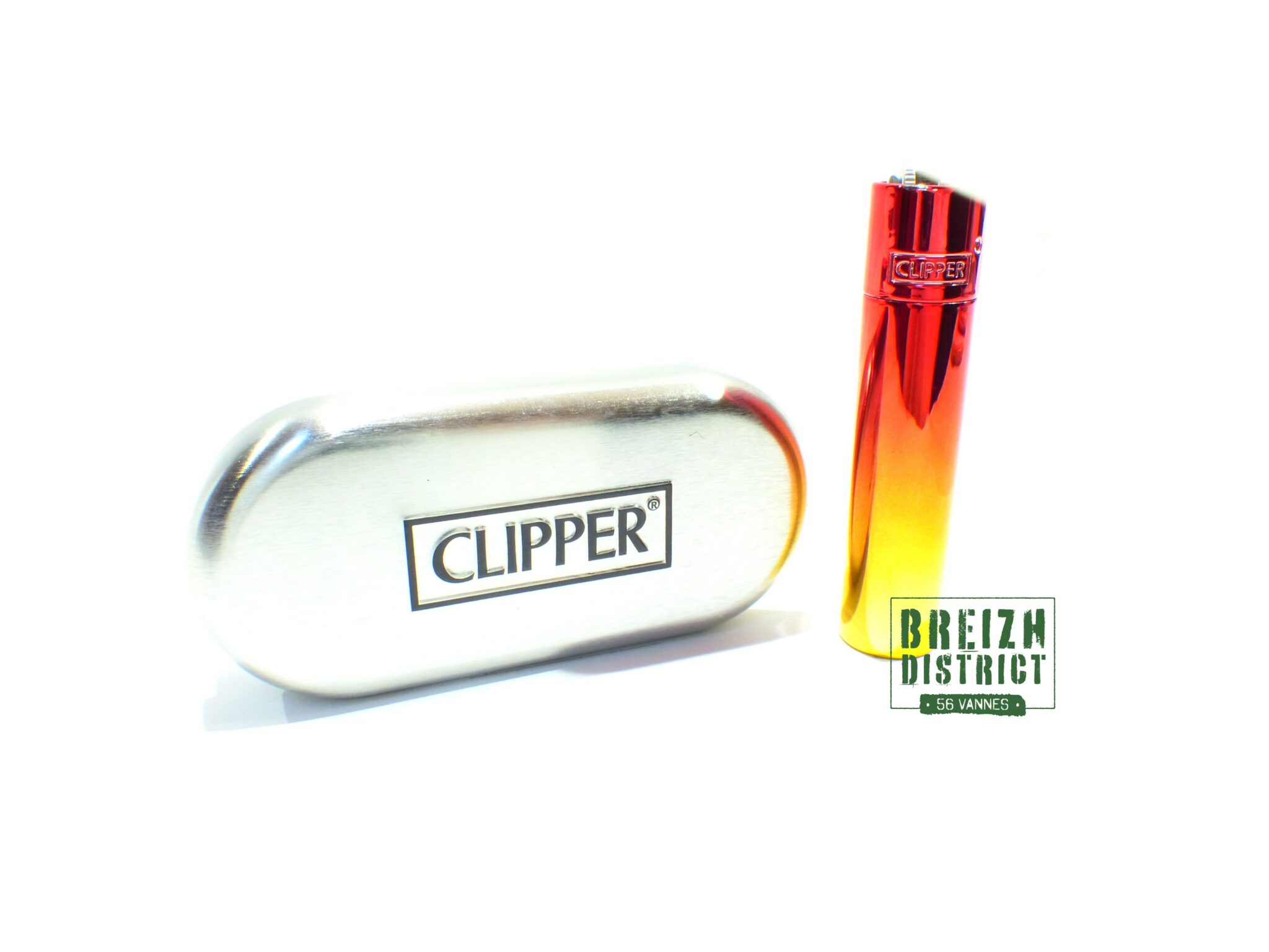 Briquets Clipper Métal Sunset Gradient